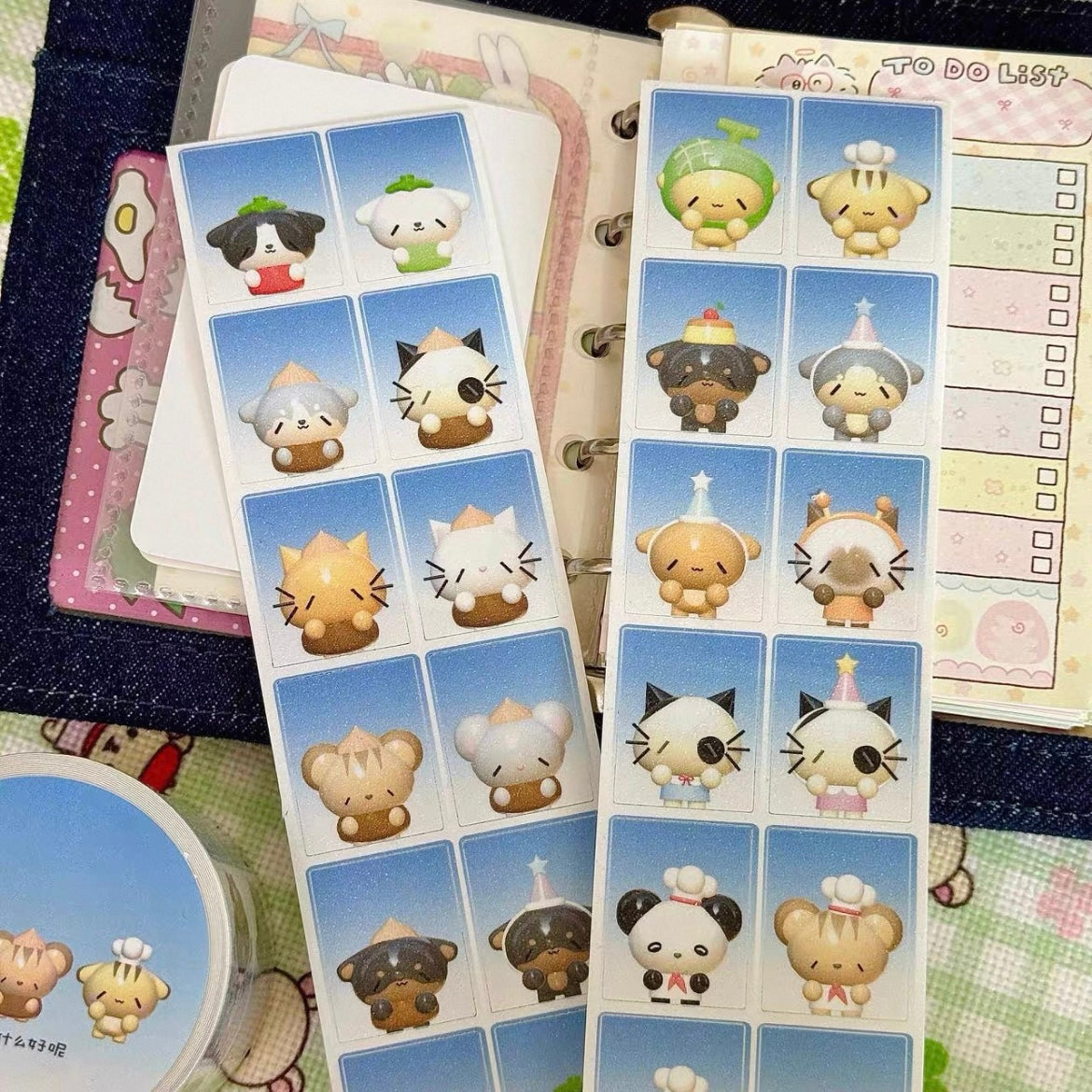13.75inches Best Friend ID Photo Sticker Roll – supermalou